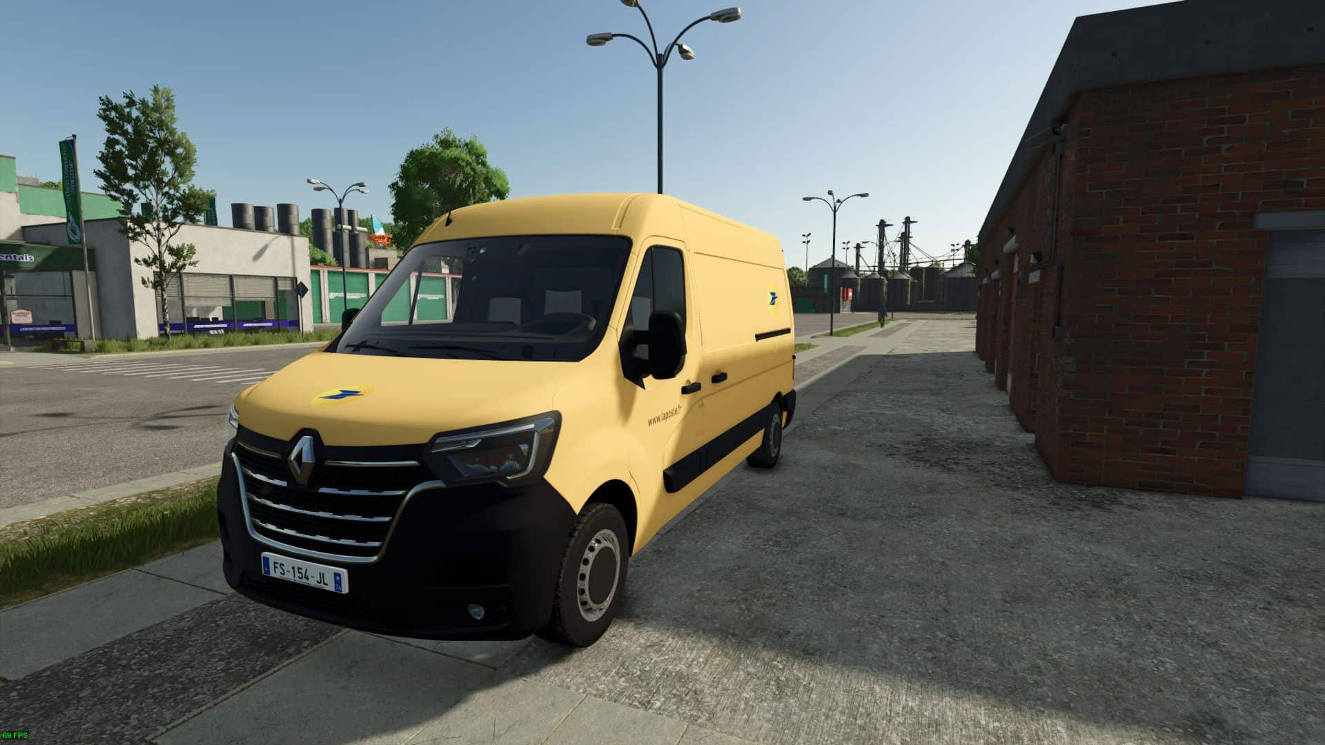 FS25 Renault Master 2020 – La Poste Edit V1 (1) - Farming simulator 19 ...