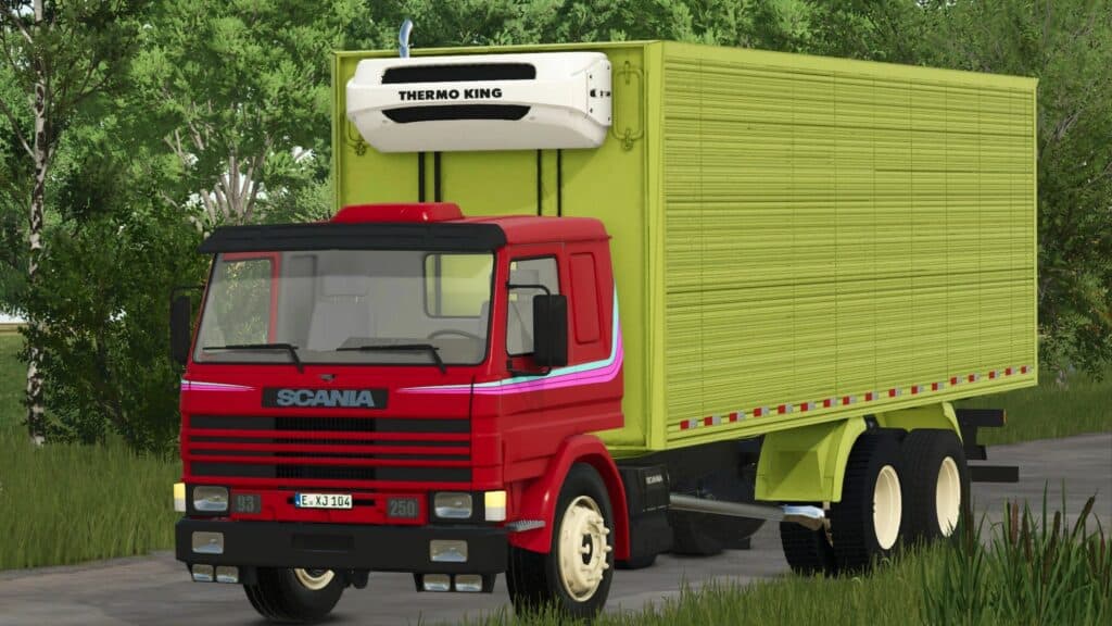 FS25 Scania P93 Truck v1 (1) - Farming simulator 19 / 17 / 15 Mod