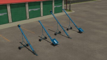 FS25 Screw Conveyor v1 (2) - Farming simulator 19 / 17 / 15 Mod