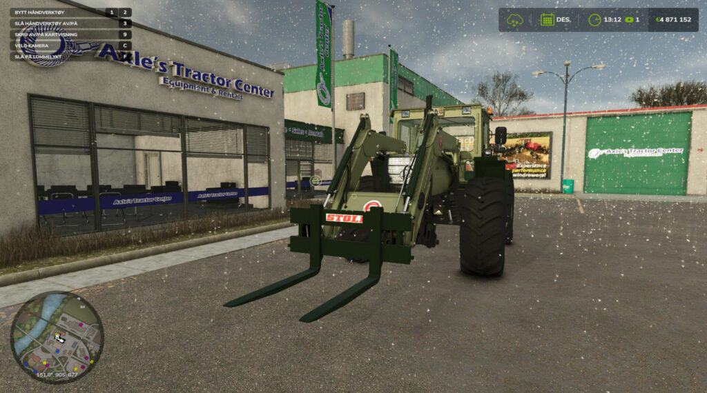 FS25 Stoll Pallet Fork v1 (1) - Farming simulator 19 / 17 / 15 Mod