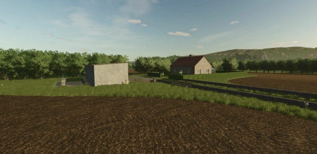 FS25 The small European town v1.0 - FS 25 Maps Mod Download