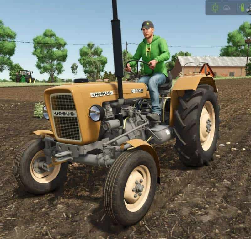 FS25 URSUS C330 – C330m v1.0.8 - FS 25 Tractors Mod Download