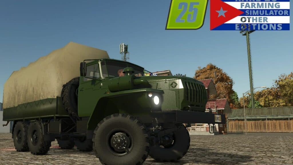 FS25 Ural-4320 Logistica V1 (2) - Farming simulator 19 / 17 / 15 Mod