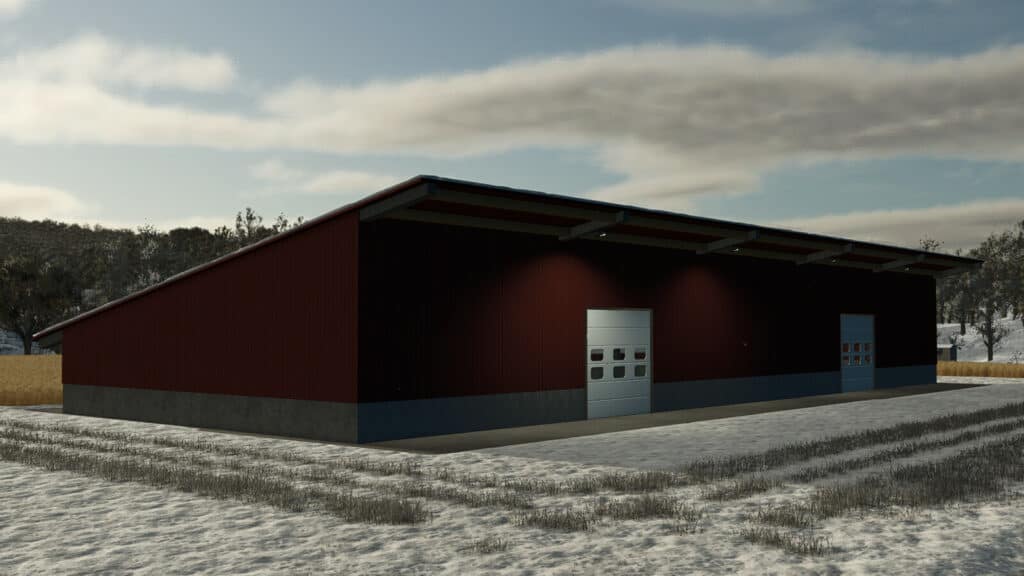 FS25 Vehicle Shed v1 (1) - Farming simulator 19 / 17 / 15 Mod