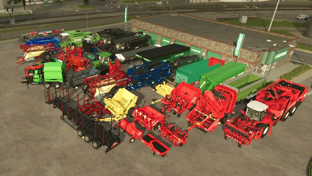 FS25 Vehicles and Tools Pack D-H v1.0 - FS 25 Packs Mod Download