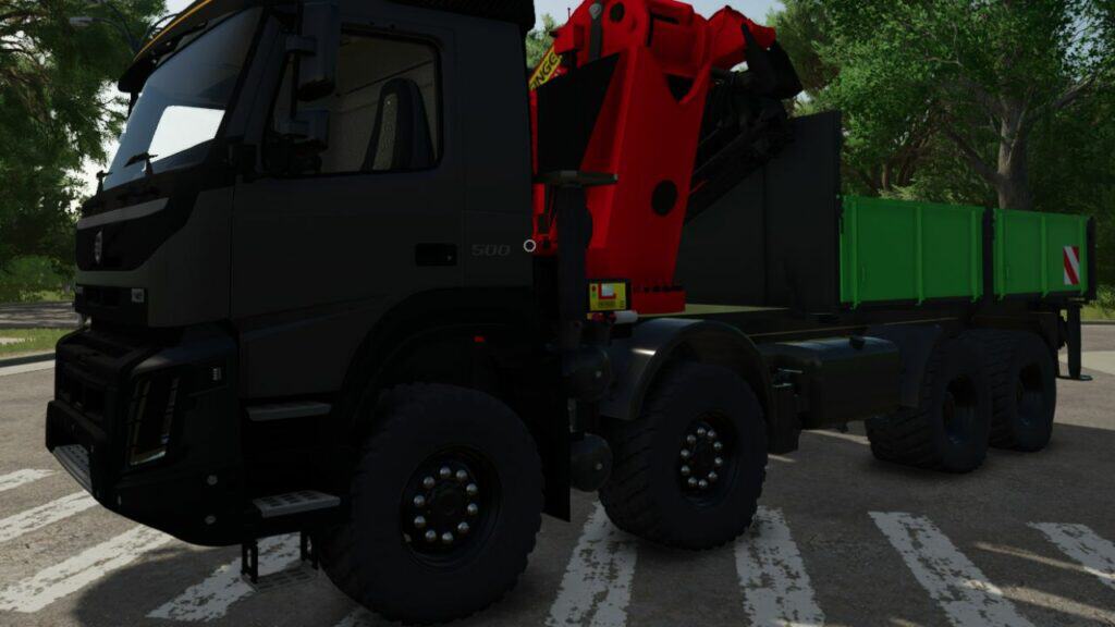 FS25 Volvo FMX Palfinger V1.0 - Farming simulator 19 / 17 / 15 Mod