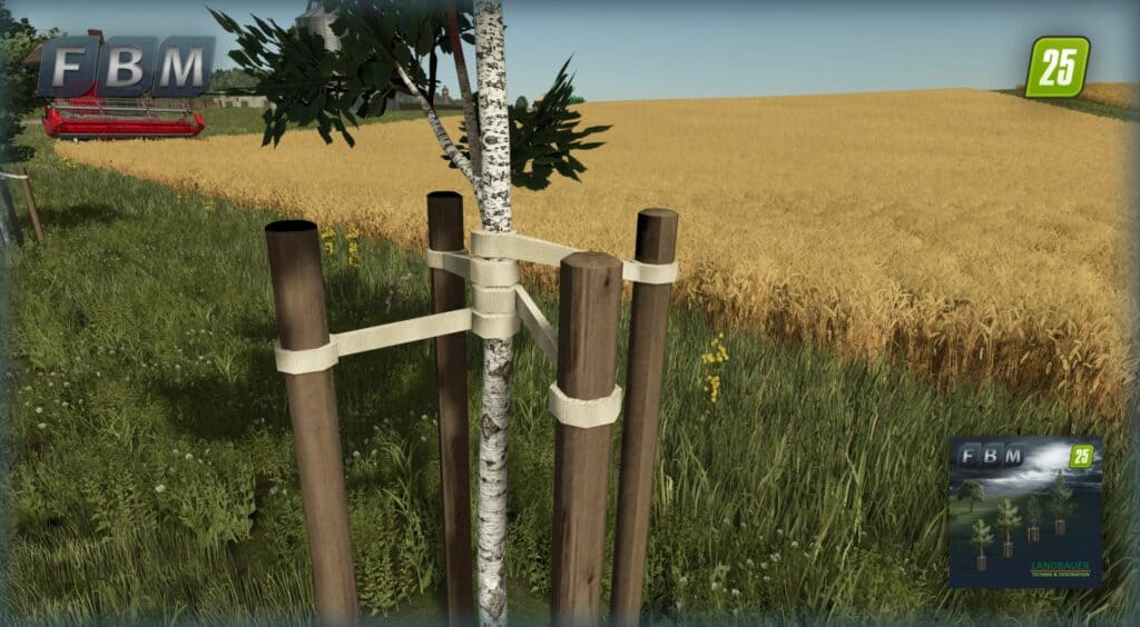 FS25 Young trees V1 (2) - Farming simulator 19 / 17 / 15 Mod