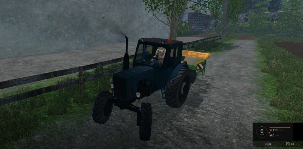 FS15 MTZ 52 4WD BLUE CABIN BELARUS EXTRA HIT V2.0 - FS 15 Tractors Mod ...