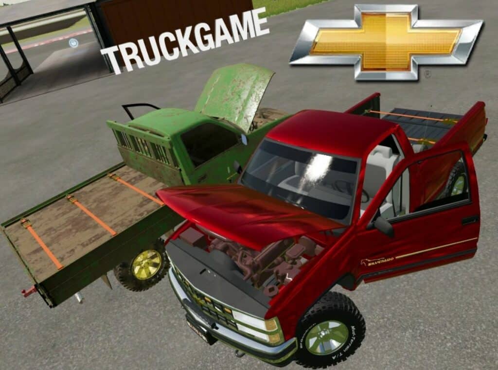 FS22 Chevrolet Silverado v1.1 - FS 22 Cars Mod Download