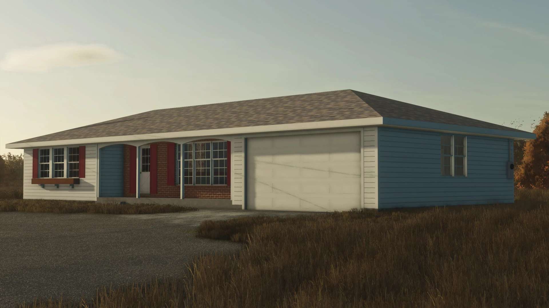 FS25 1970’s Farm House v1.0 - FS 25 Buildings Mod Download