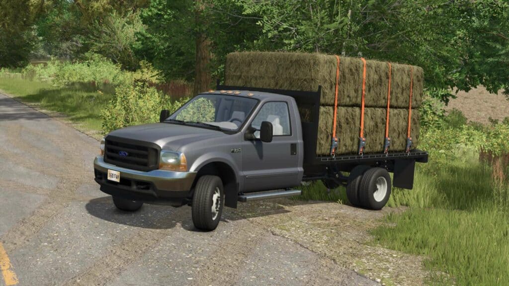 FS25 1999 Ford F350 Stakebed v1.0 - FS 25 Vehicles Mod Download