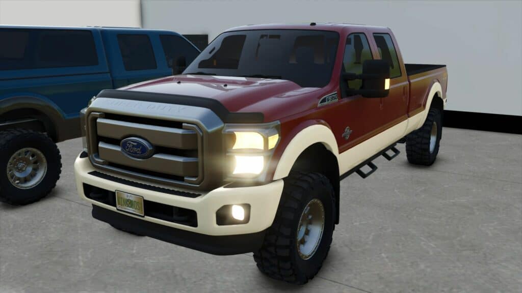 FS25 2015 Ford F350 Small Lift V1.1 - FS 25 Cars Mod Download