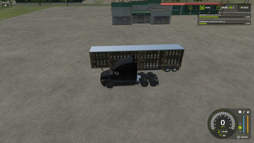 FS25 Animal trailer-Wilson Silverstar V1 (2) - Farming simulator 19 ...