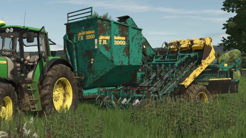 FS25 Armer Salmom TR2000 3 Row Beet Veg Harvester v1 (2) - Farming ...