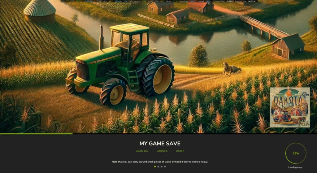 FS25 AutoDrive of Dakota 16x map V1 (1) - Farming simulator 19 / 17 ...