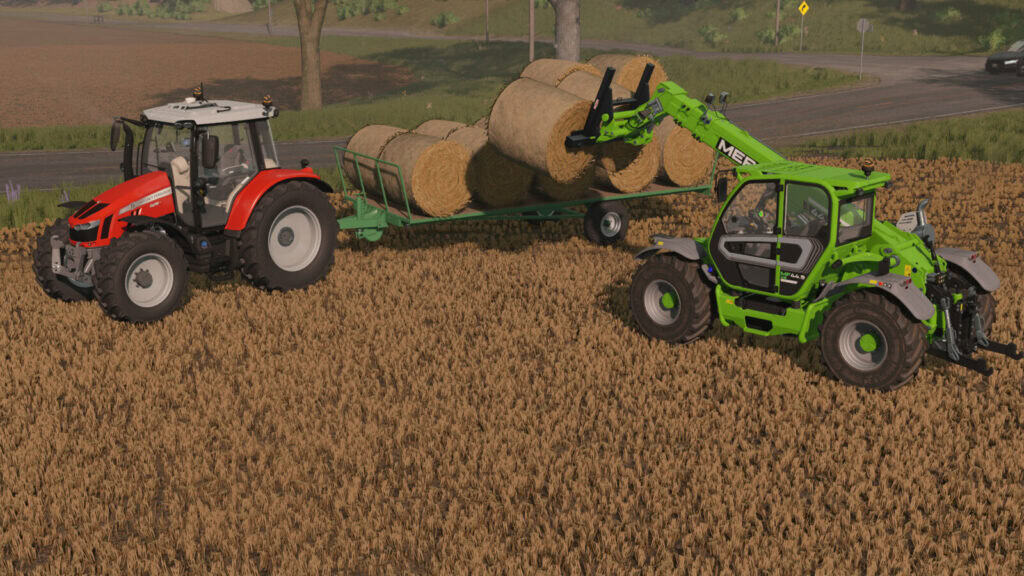 FS25 Bale Trailer v1 (4) - Farming simulator 19 / 17 / 15 Mod