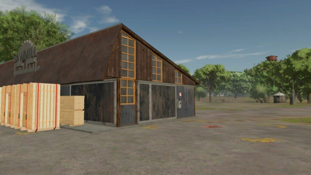FS25 Better Sawmill v1.0 - FS 25 Buildings Mod Download