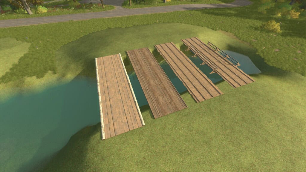 FS25 Bridge Pack v1 (2) - Farming simulator 19 / 17 / 15 Mod