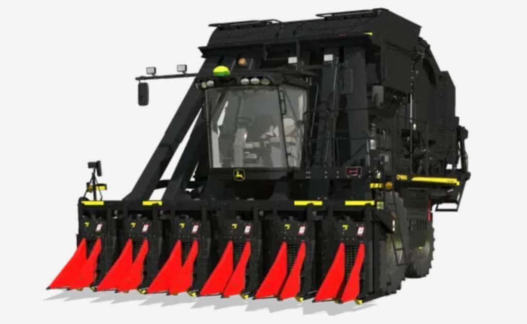 FS25 CP690 Cotton Harvester Black V1.0 - FS 25 Combines Mod Download