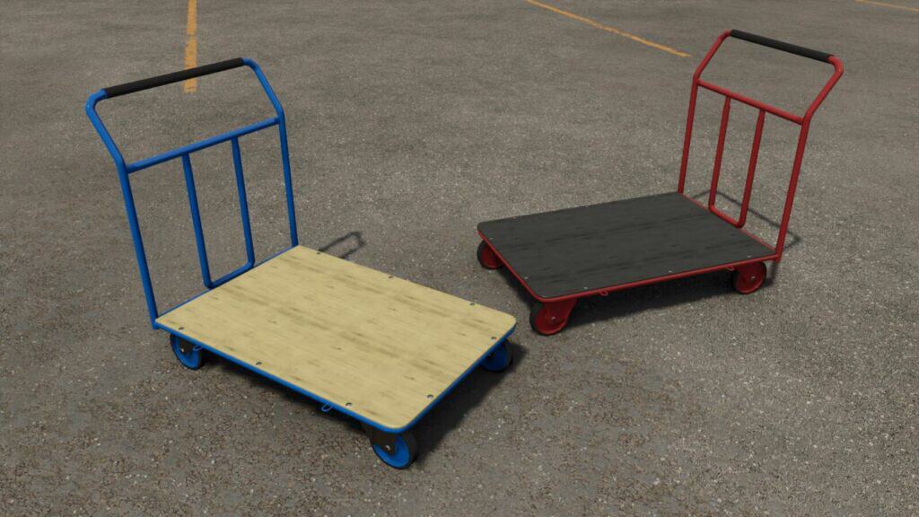 FS25 Cargo Cart V1.0 - FS 25 Implements & Tools Mod Download
