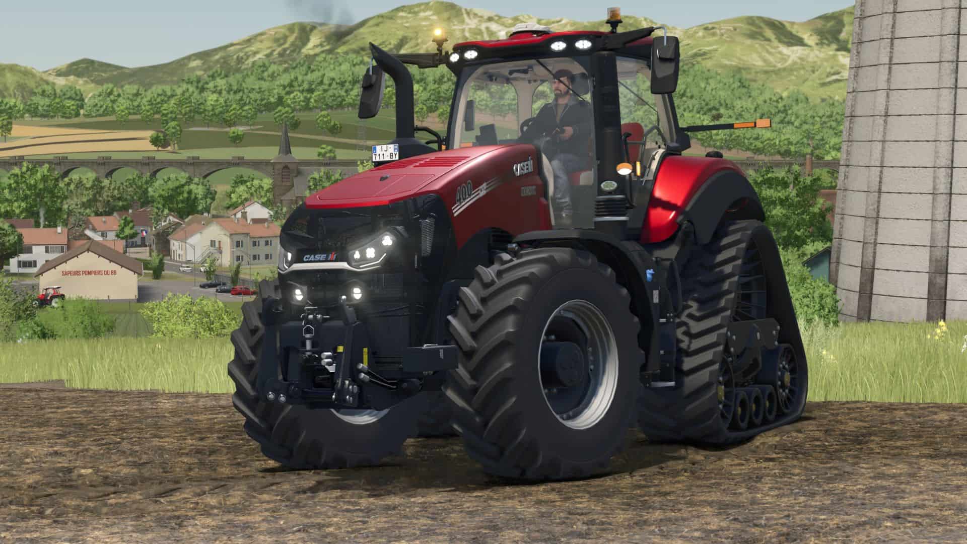 FS25 Case IH Magnum T4B V1.0 - FS 25 Tractors Mod Download