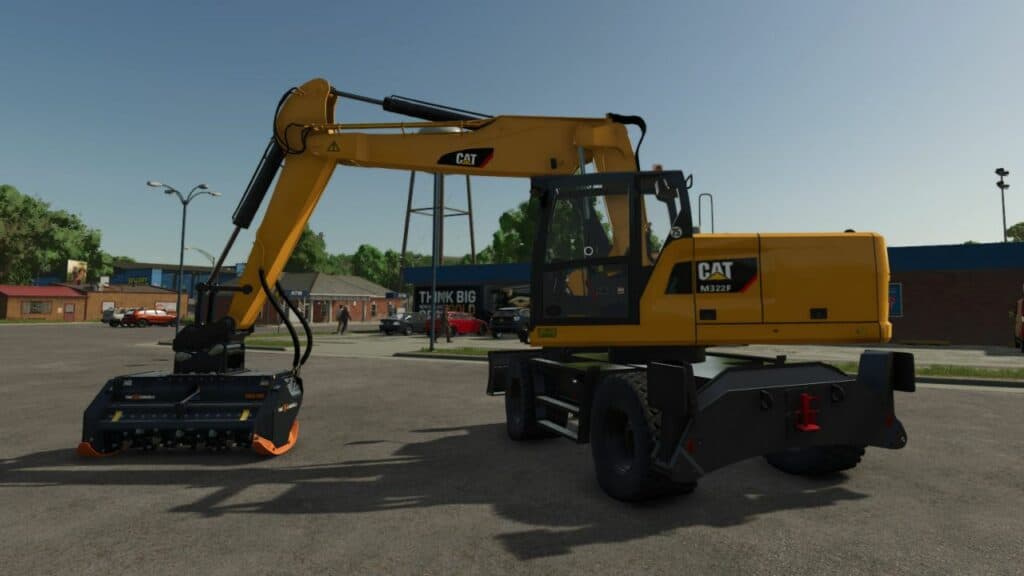FS25 Caterpillar 322F V1 (3) - Farming simulator 19 / 17 / 15 Mod