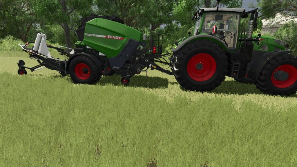 FS25 Fendt Massey Ferguson bale wrappers V1 (5) - Farming simulator 19 ...