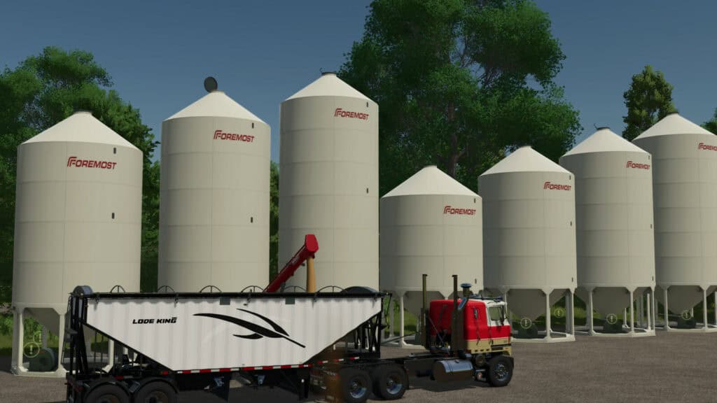 FS25 Foremost Smoothwall Hopper Bin Pack v1 (2) - Farming simulator 19 ...