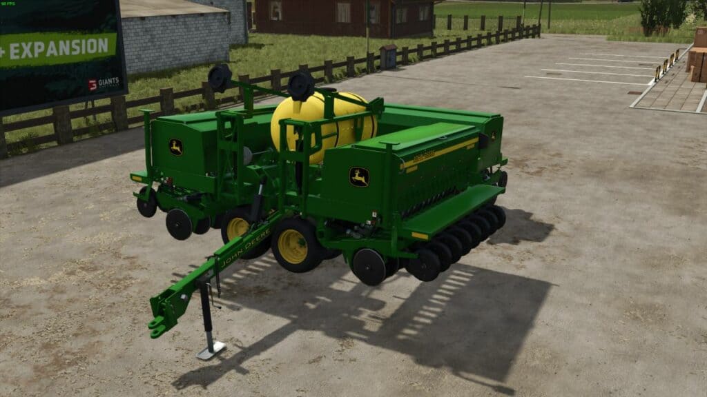 FS25 John Deere 455 Box Drill V1 (2) - Farming simulator 19 / 17 / 15 Mod