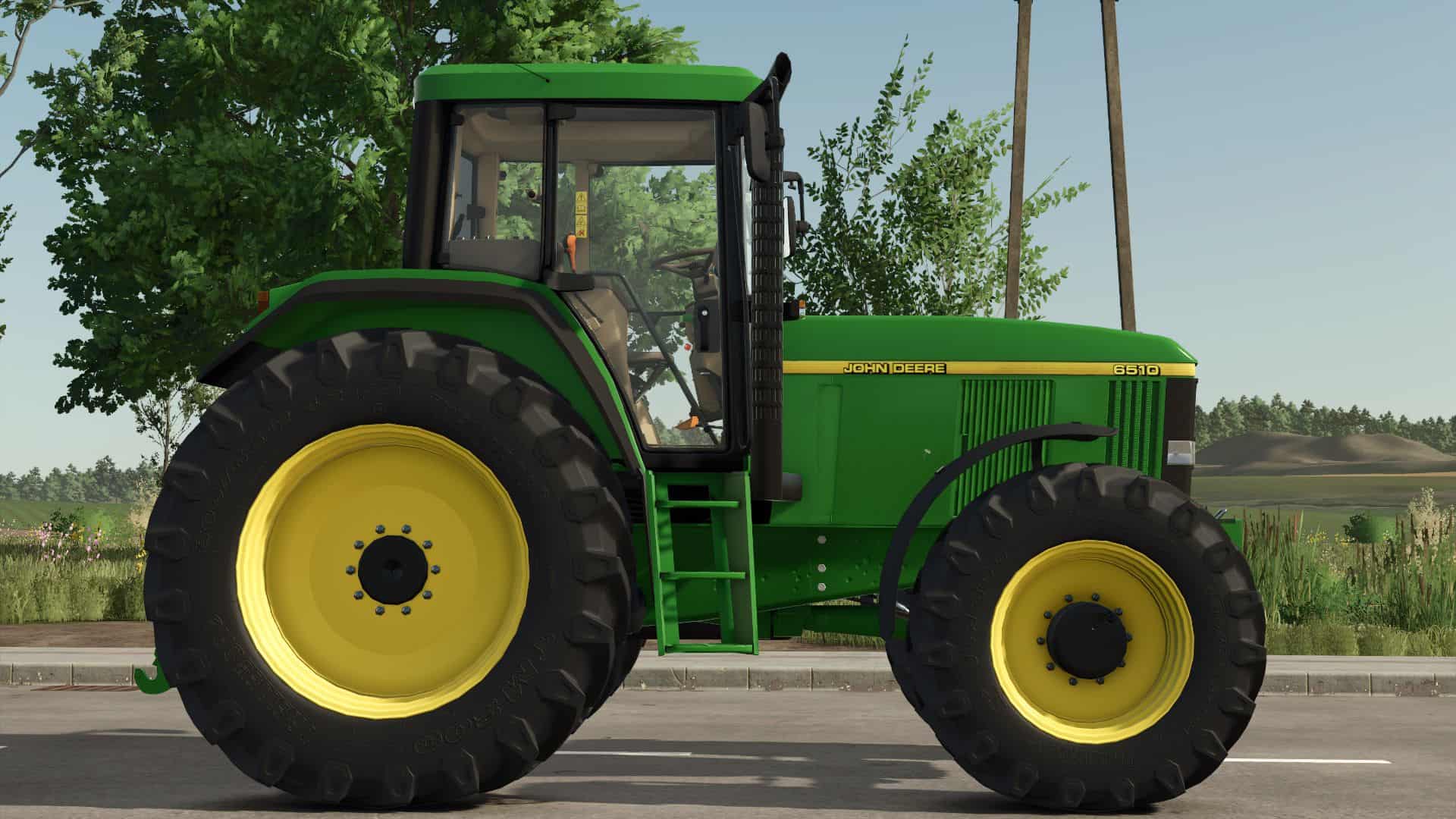 FS25 John Deere 6010 Series V1.0 - FS 25 Tractors Mod Download