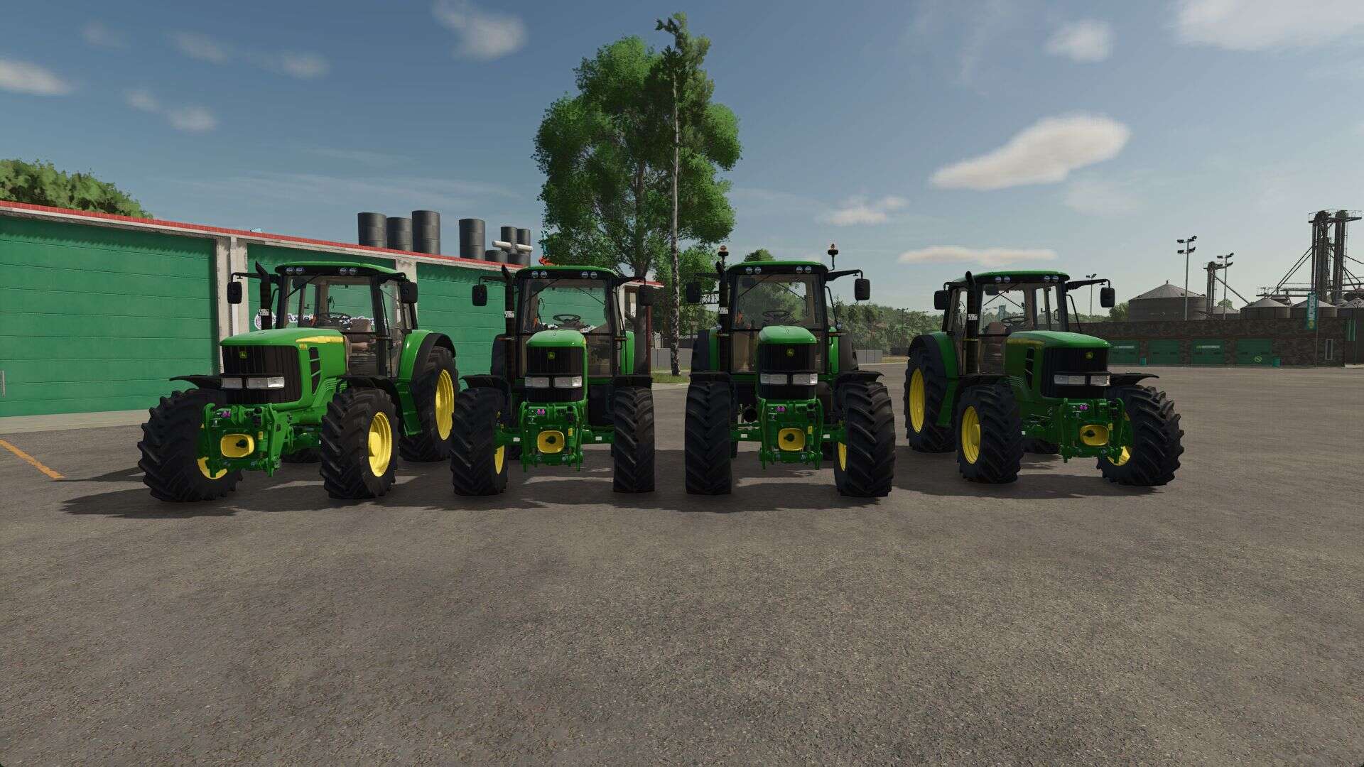 FS25 John Deere 6030 V1 (6) - Farming simulator 19 / 17 / 15 Mod