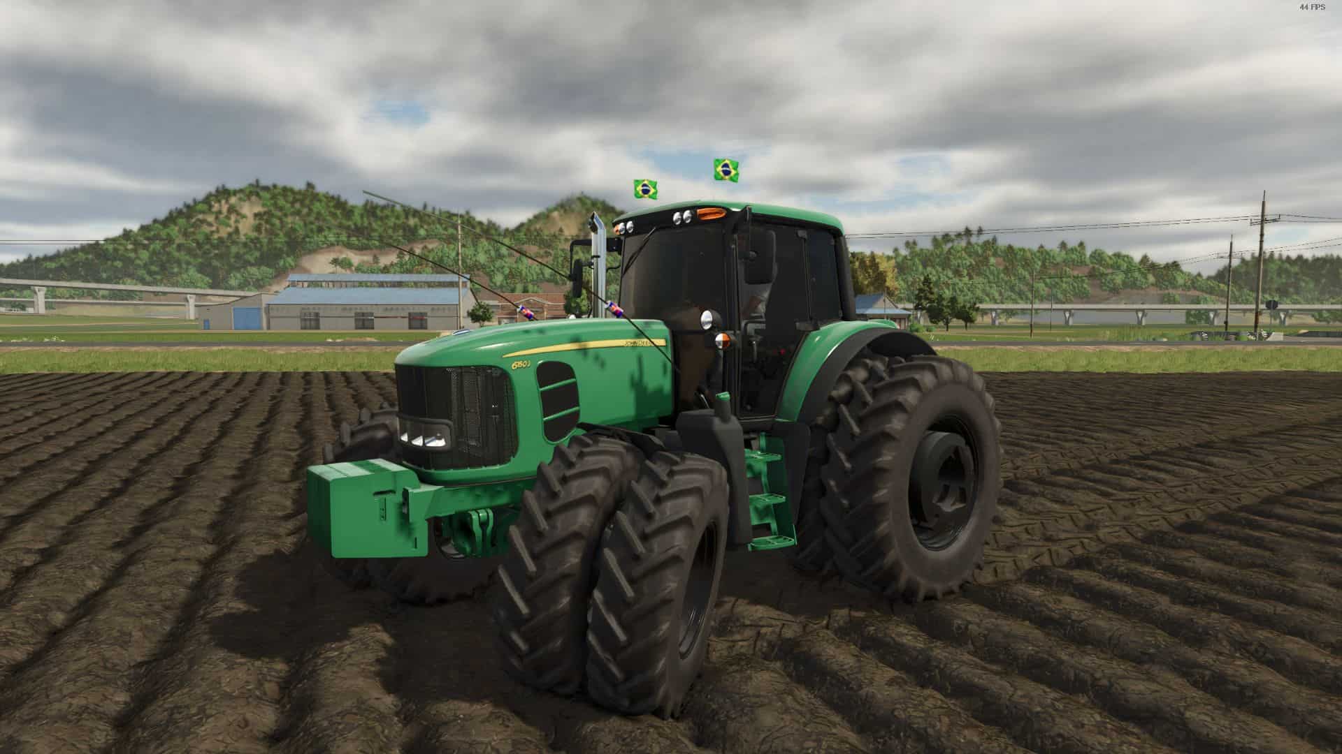 FS25 John Deere 6J OLD V1 (5) - Farming simulator 19 / 17 / 15 Mod