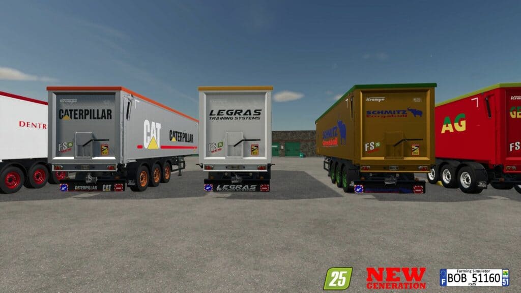 FS25 Krampe SKS 30 150 New Generation v1.0.0.2 - FS 25 Trailers Mod ...