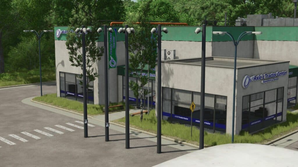 FS25 LED projectors V1 (2) - Farming simulator 19 / 17 / 15 Mod