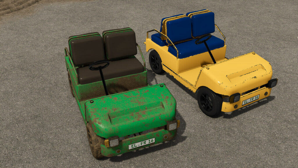 FS25 Lizard Golf Cart v1.0 - FS 25 Cars Mod Download