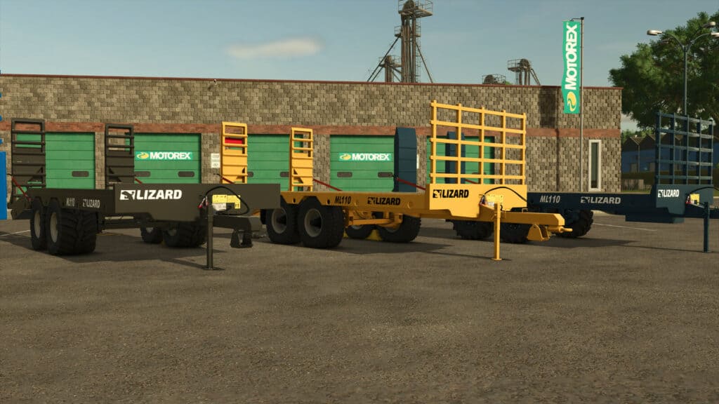 FS25 Lizard ML Low Loader Pack v1.0.0.1 - FS 25 Trailers Mod Download