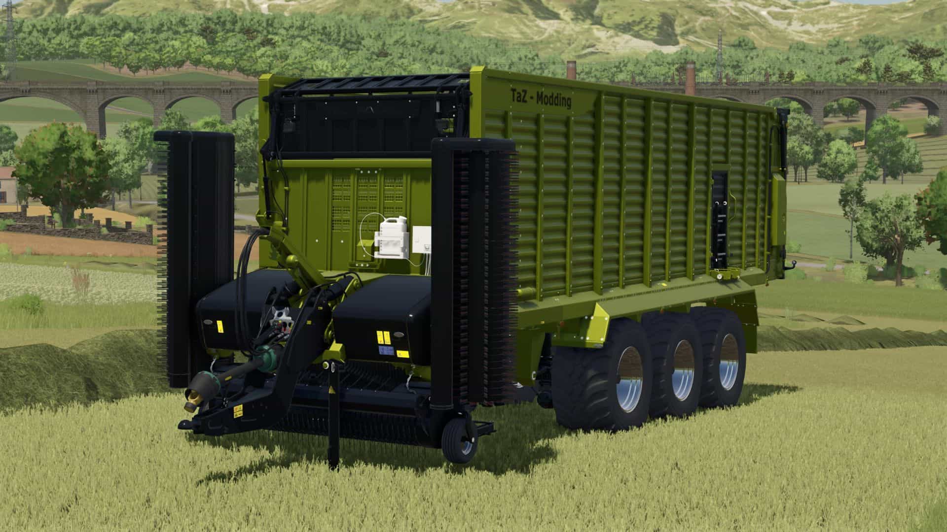 FS25 Pötinger Jumbo Custom V1 (3) - Farming simulator 19 / 17 / 15 Mod