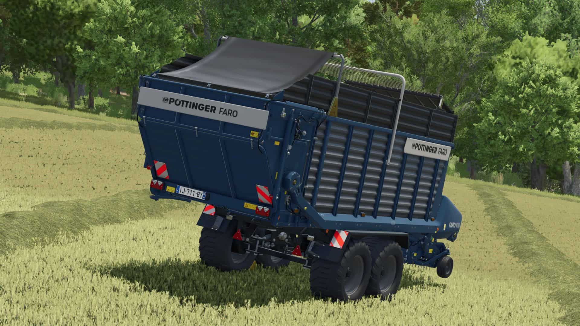 FS25 Pöttinger Faro 4010 Edit v1 (2) - Farming simulator 19 / 17 / 15 Mod