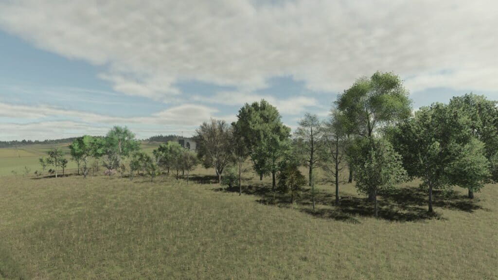 FS25 Placeable Tree Pack V1 (6) - Farming simulator 19 / 17 / 15 Mod