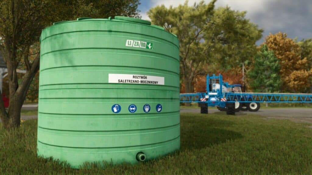 FS25 Polish Fertiliser Tank V1.0 - FS 25 Objects Mod Download