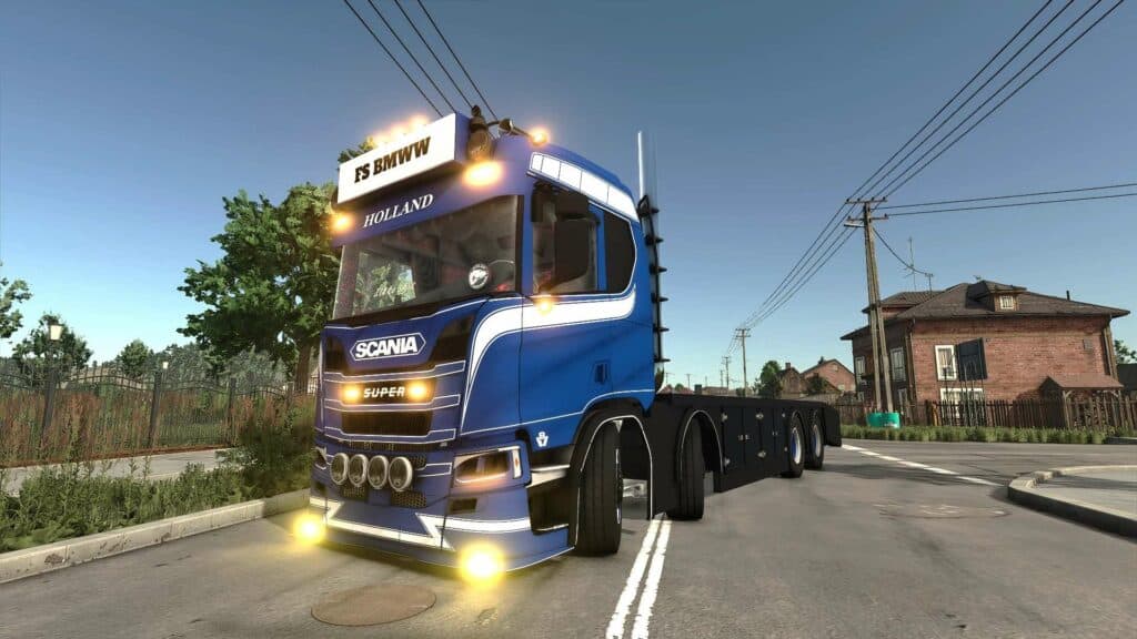 FS25 Scania V1.0 - FS 25 Trucks Mod Download