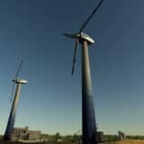 FS25 Wind Turbine Large v1.3 - FS 25 Objects Mod Download