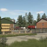 FS25 Zacieczki Map v1.0 - FS 25 Maps Mod Download