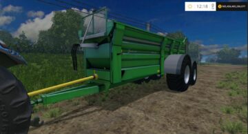FS15 SAMSON FLEX 20 NEW GREEN MANURE TRAILER EXTRA HIT V1.0 - FS 15 ...