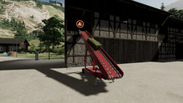 FS25 Bale Conveyor Belt V1.0 - FS 25 Implements & Tools Mod Download