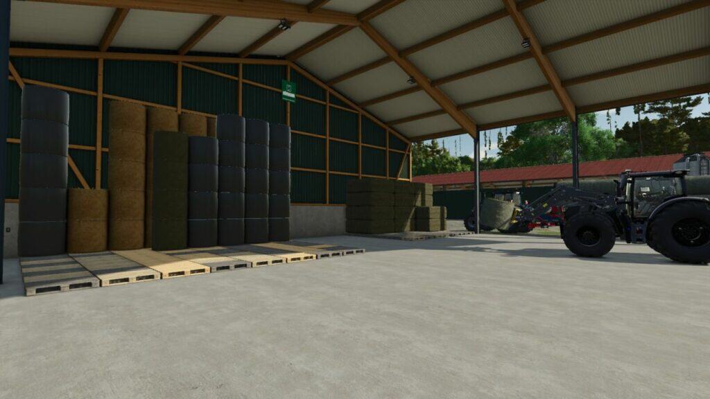 FS25 Bale Storage V1.0 - FS 25 Buildings Mod Download