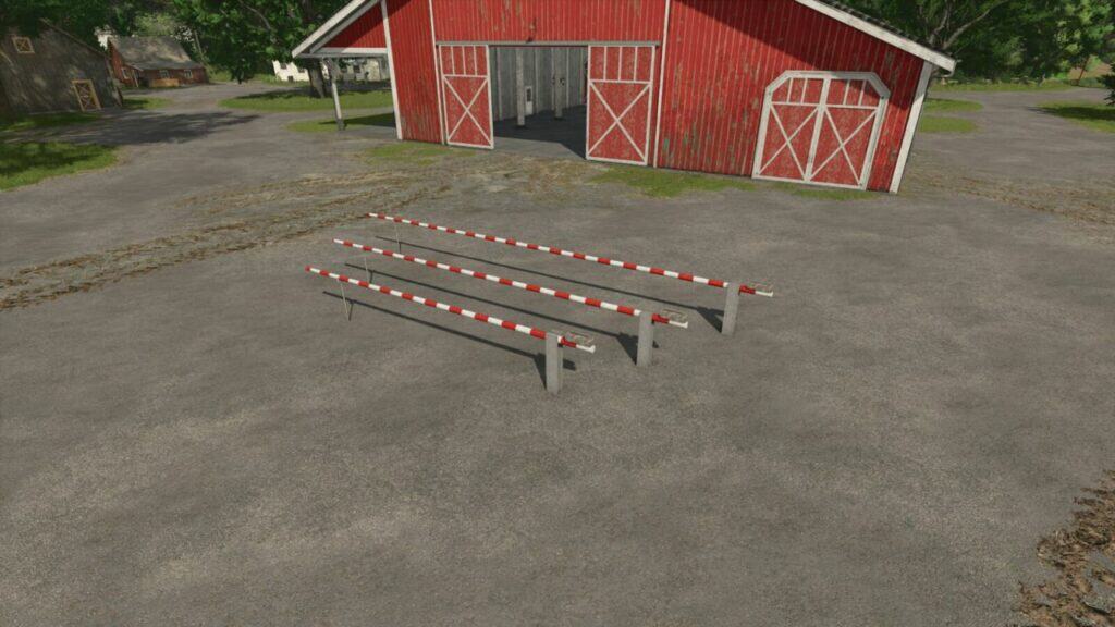FS25 Barrier Package V1.0 - FS 25 Objects Mod Download