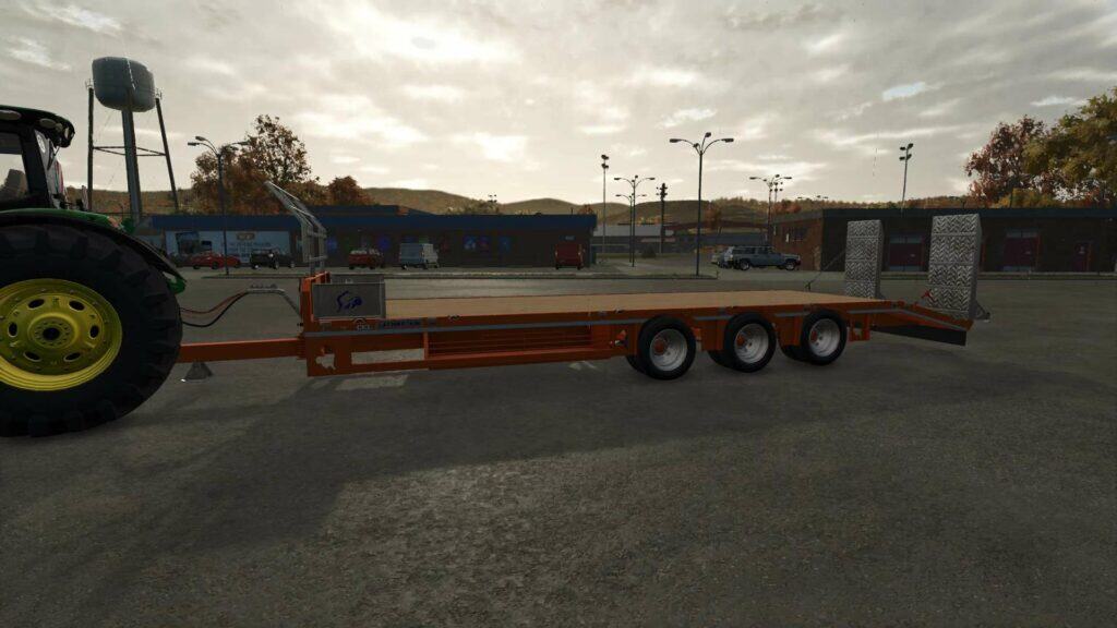 FS25 CHIEFTAIN 32ft Lowloader v1.0 - FS 25 Trailers Mod Download
