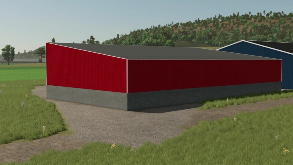 FS25 Commodity Shed v1 (2) - Farming simulator 19 / 17 / 15 Mod