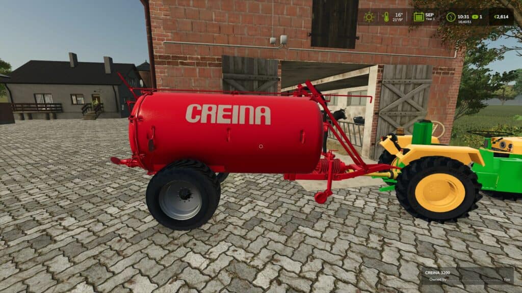 FS25 Creina 3200 V1.0 - FS 25 Trailers Mod Download